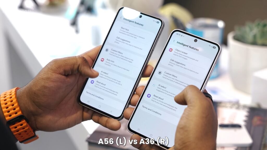 Samsung Introduces AI-Powered Features on Galaxy A36 and A56 ...