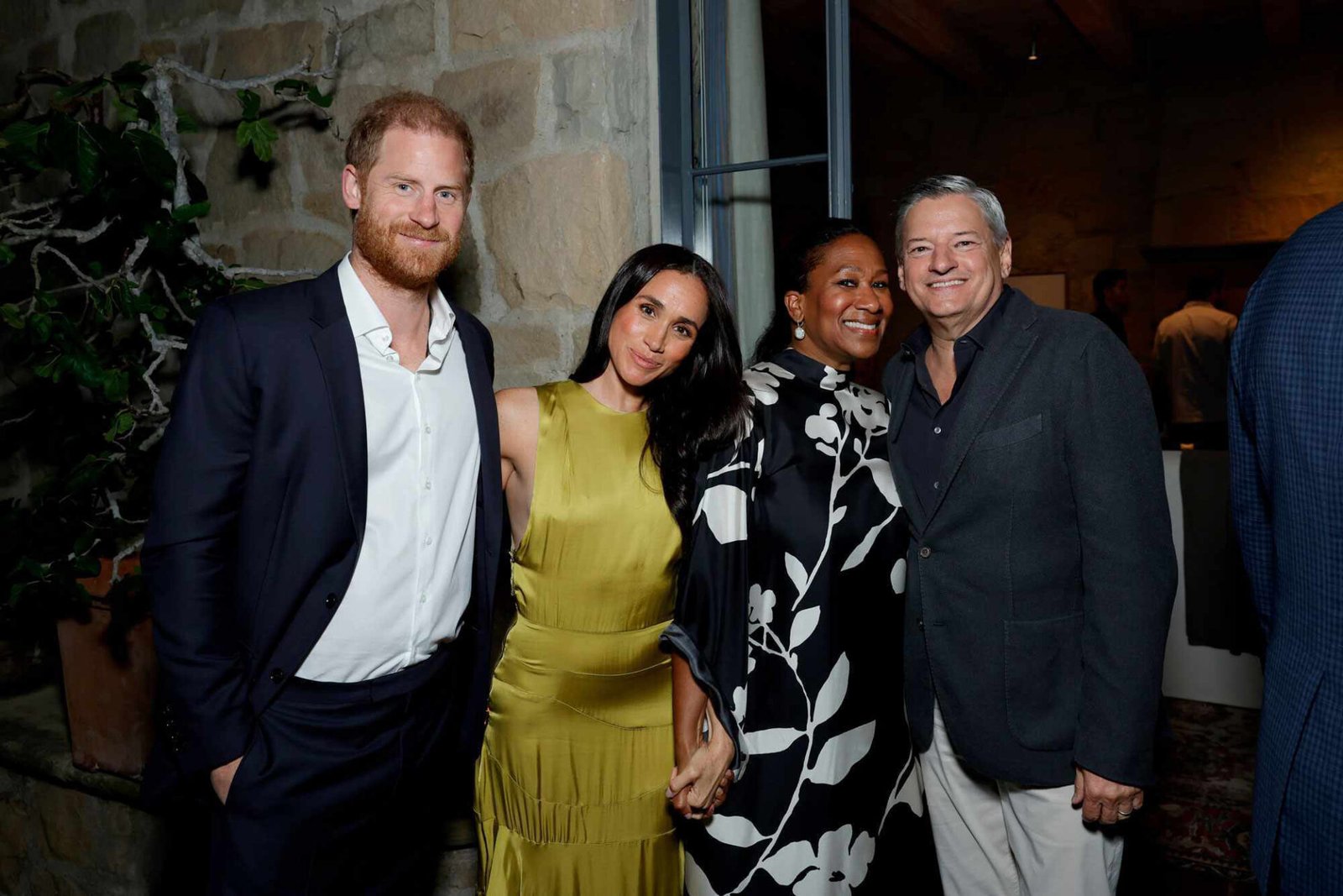 Montecito Night: Meghan Markle And Prince Harry At Netflix Party